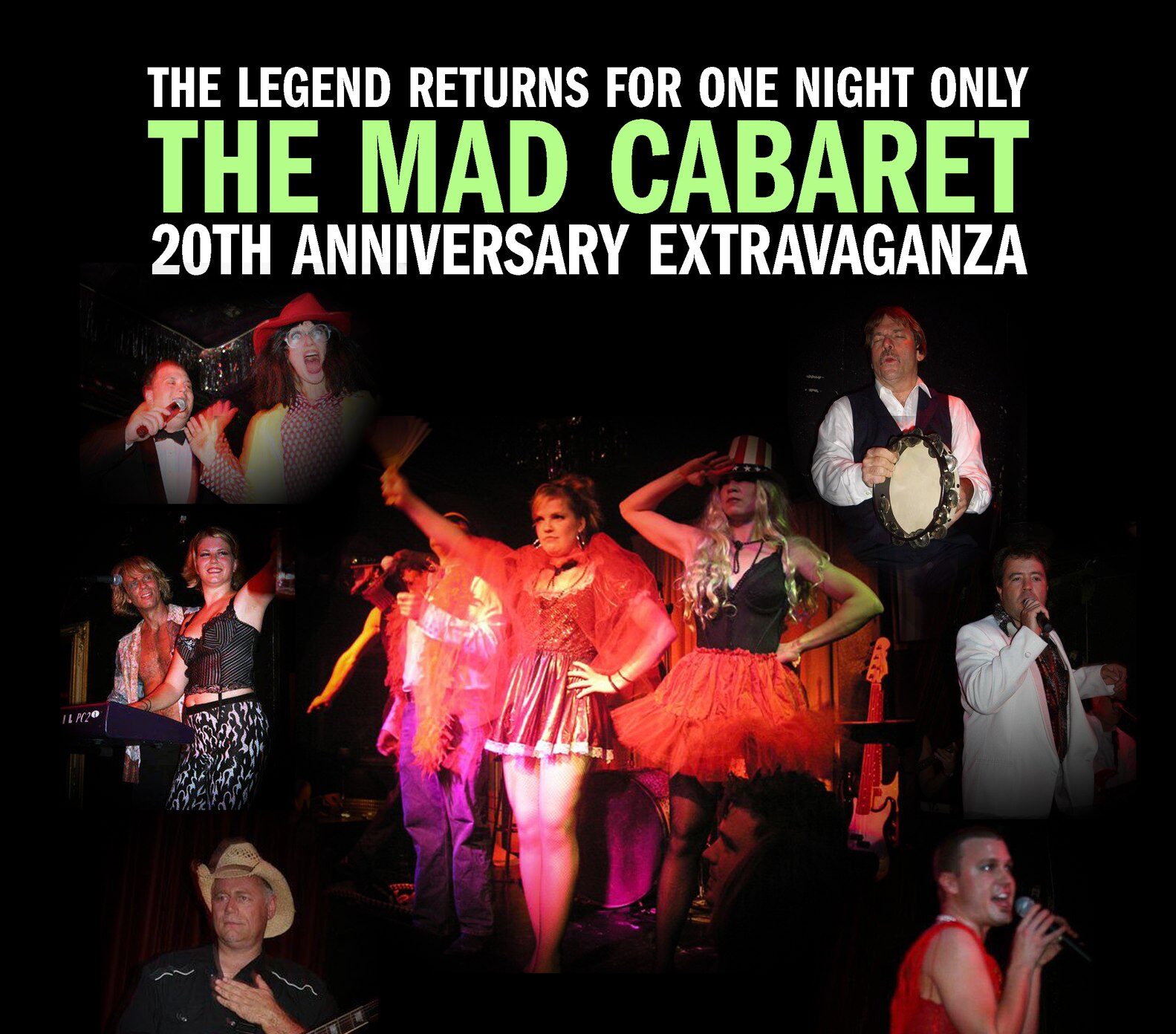 The Mad Cabaret 20th Anniversary Extravaganza | Gamma Ray Bar
