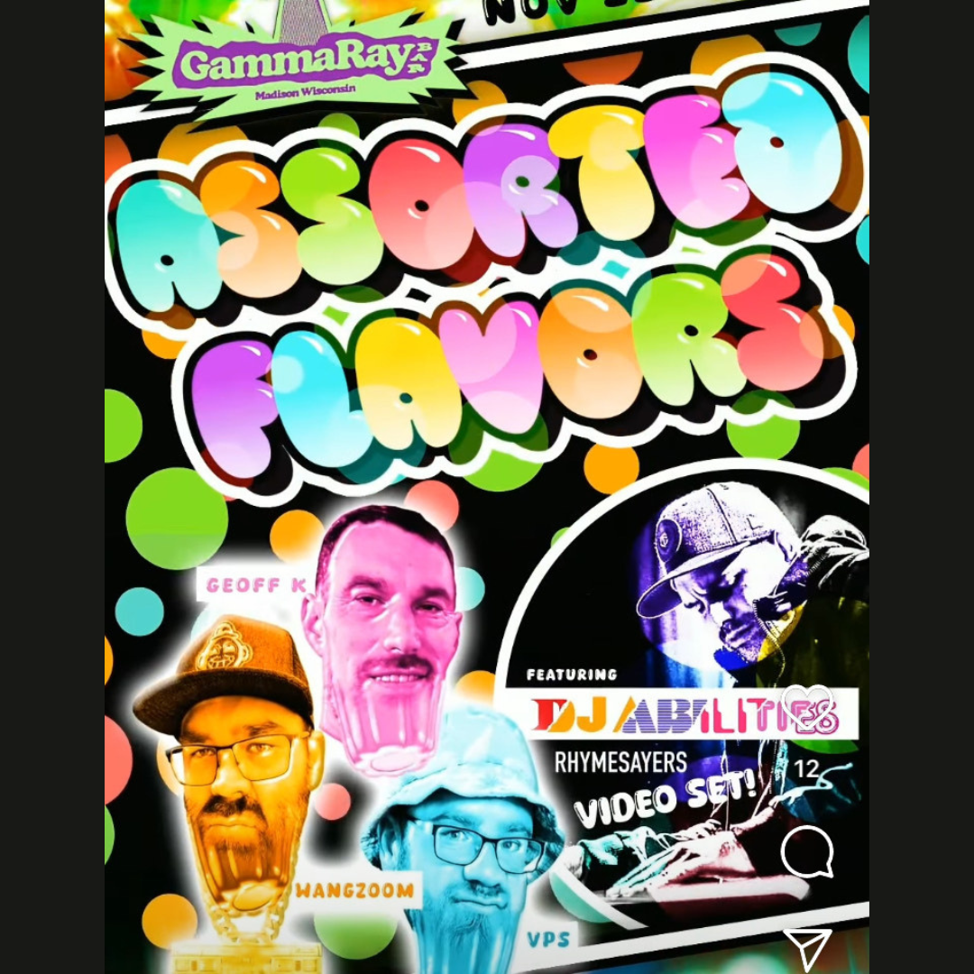Assorted Flavors (AF) presents DJ Abilities (Rhymesayers) | Gamma Ray Bar