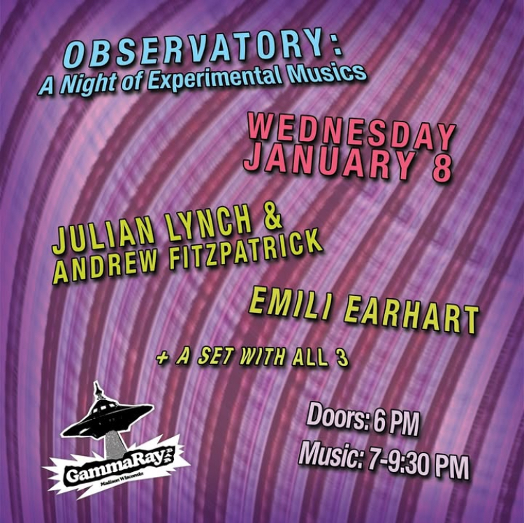 Observatory: A Night of Experimental musics ft. Julian Lynch & Andrew ...