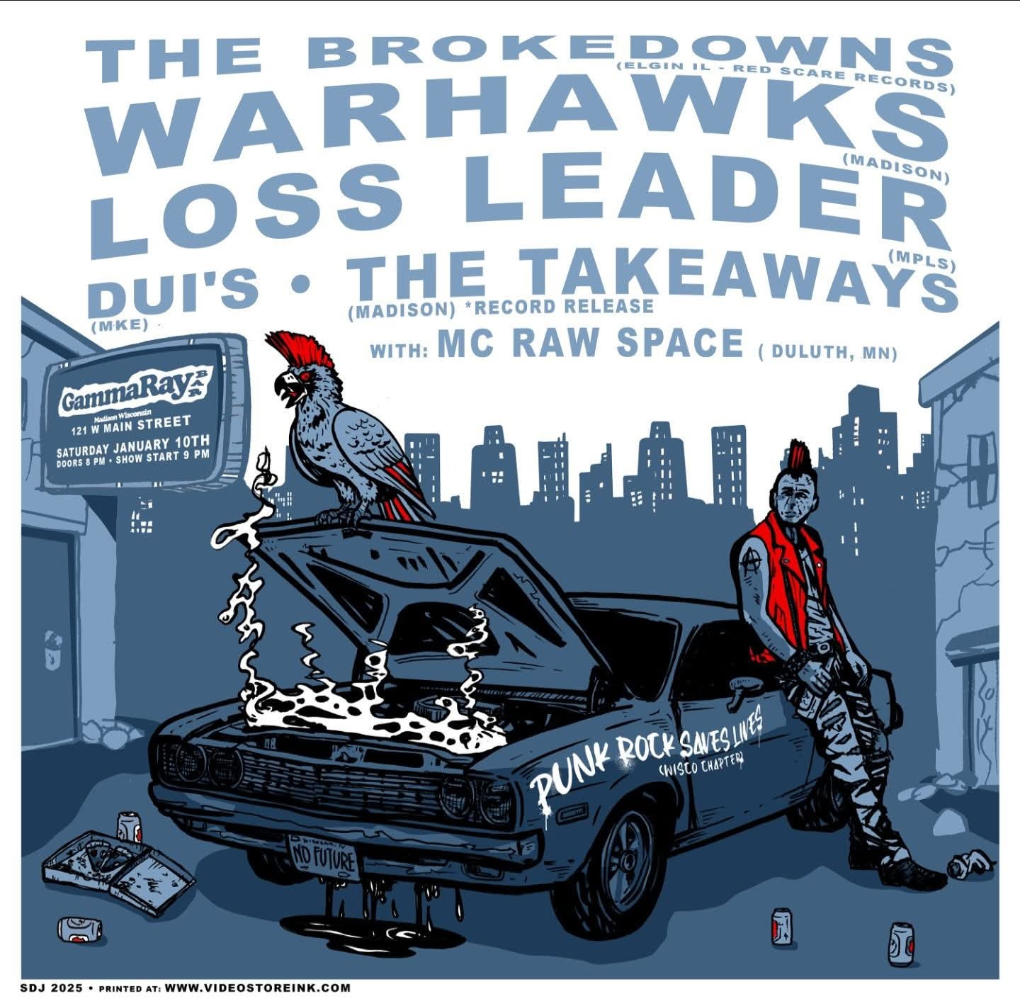 The Brokedowns // Warhawks // Loss Leader // Dui’s // The Takeaways ...
